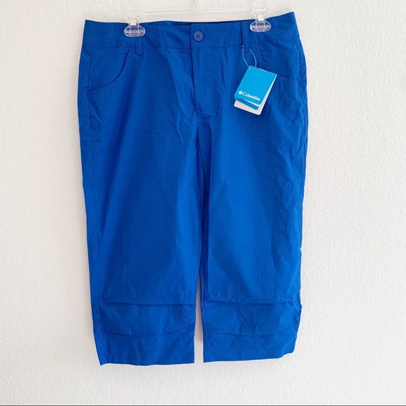 Columbia | Pants & Jumpsuits | Columbia Royal Blue Capris Size 2 | Poshmark
